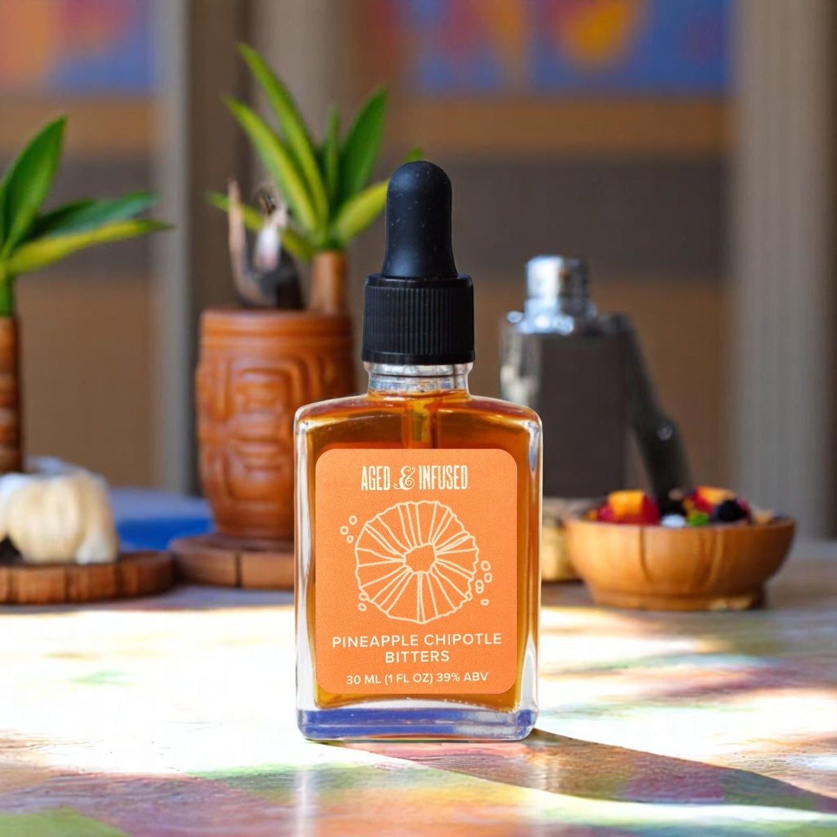 Pineapple Chipotle Cocktail Bitters – Aged & Infused